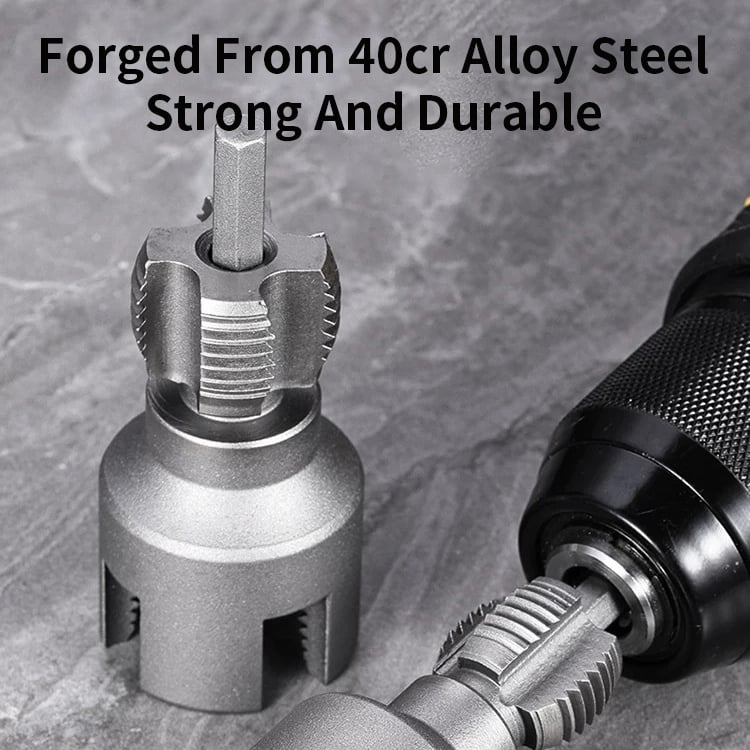 Dual Function Pipe Threading Tool Fixiontools